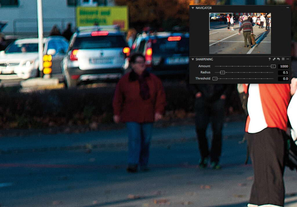 Understanding the Capture One Sharpening Tool