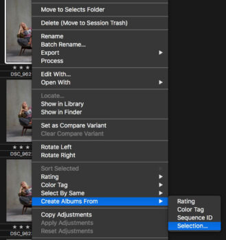 Capture One Custom Keyboard Shortcuts