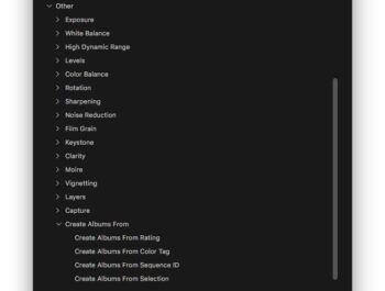 Capture One Custom Keyboard Shortcuts