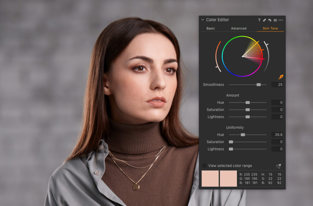 color_skin | Capture One Pro Tutorials, Styles, Courses, Books