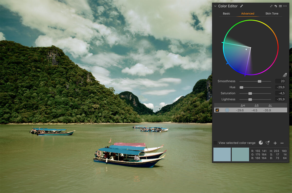 Working with Color Schemes in Capture One