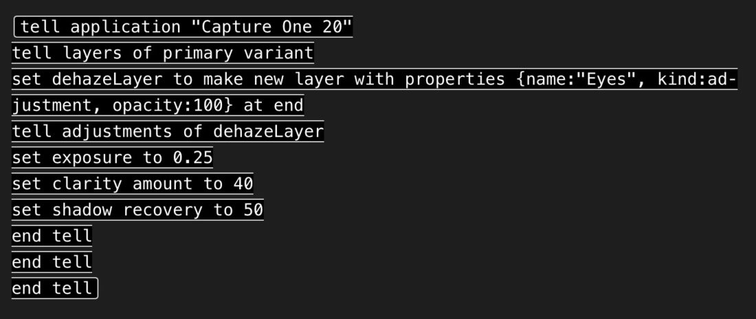 How to Write Capture One Scripts Using AI