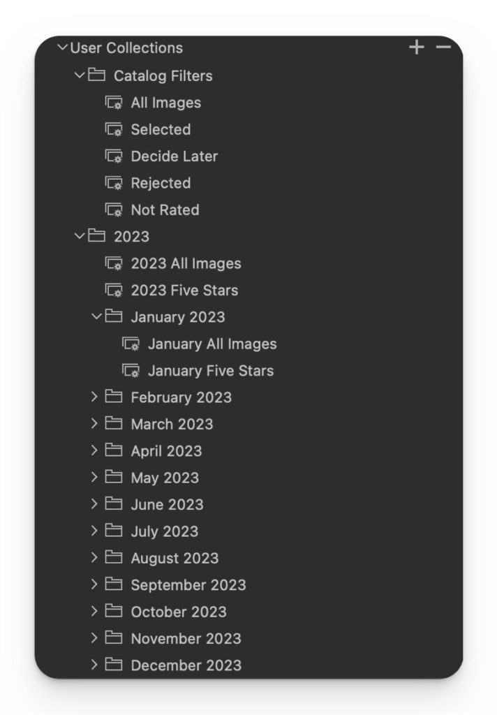 Working with Session and Catalog Templates in Capture One