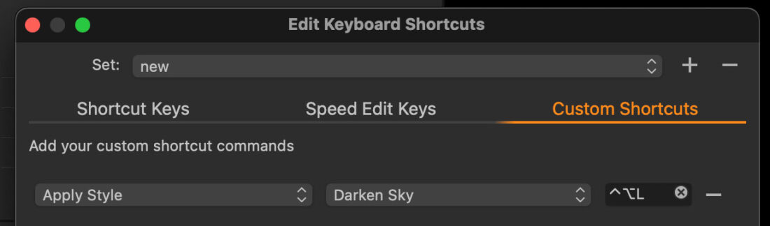 Five Ideas for Style Shortcuts in Capture One