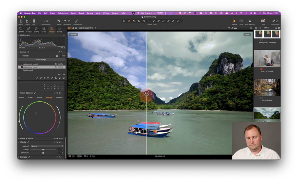 Color Grading Techniques in Capture One